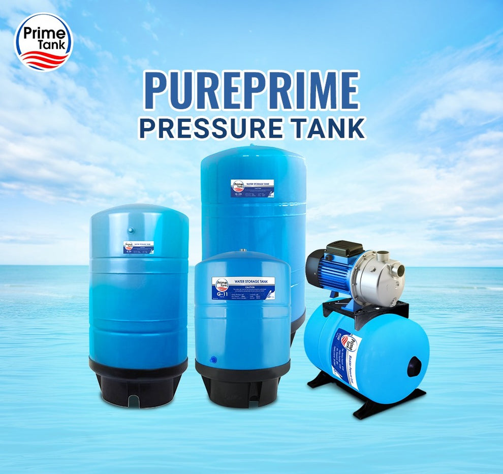 Pure Prime 20-Gallon Pressure Tank with Bladder – Hydronex Water System